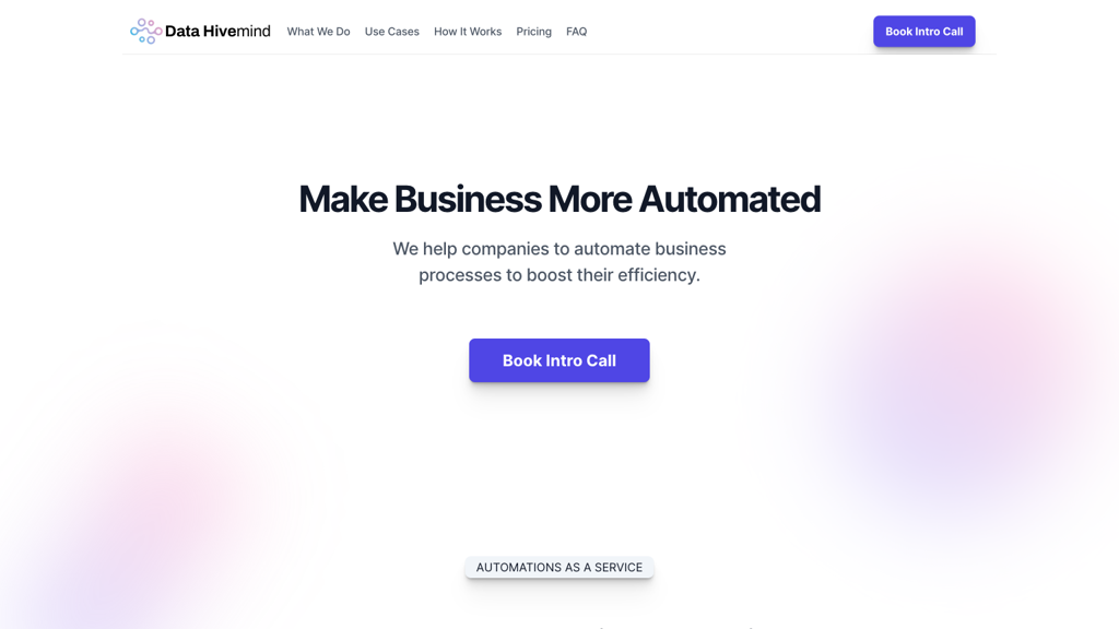 Operations As A Service