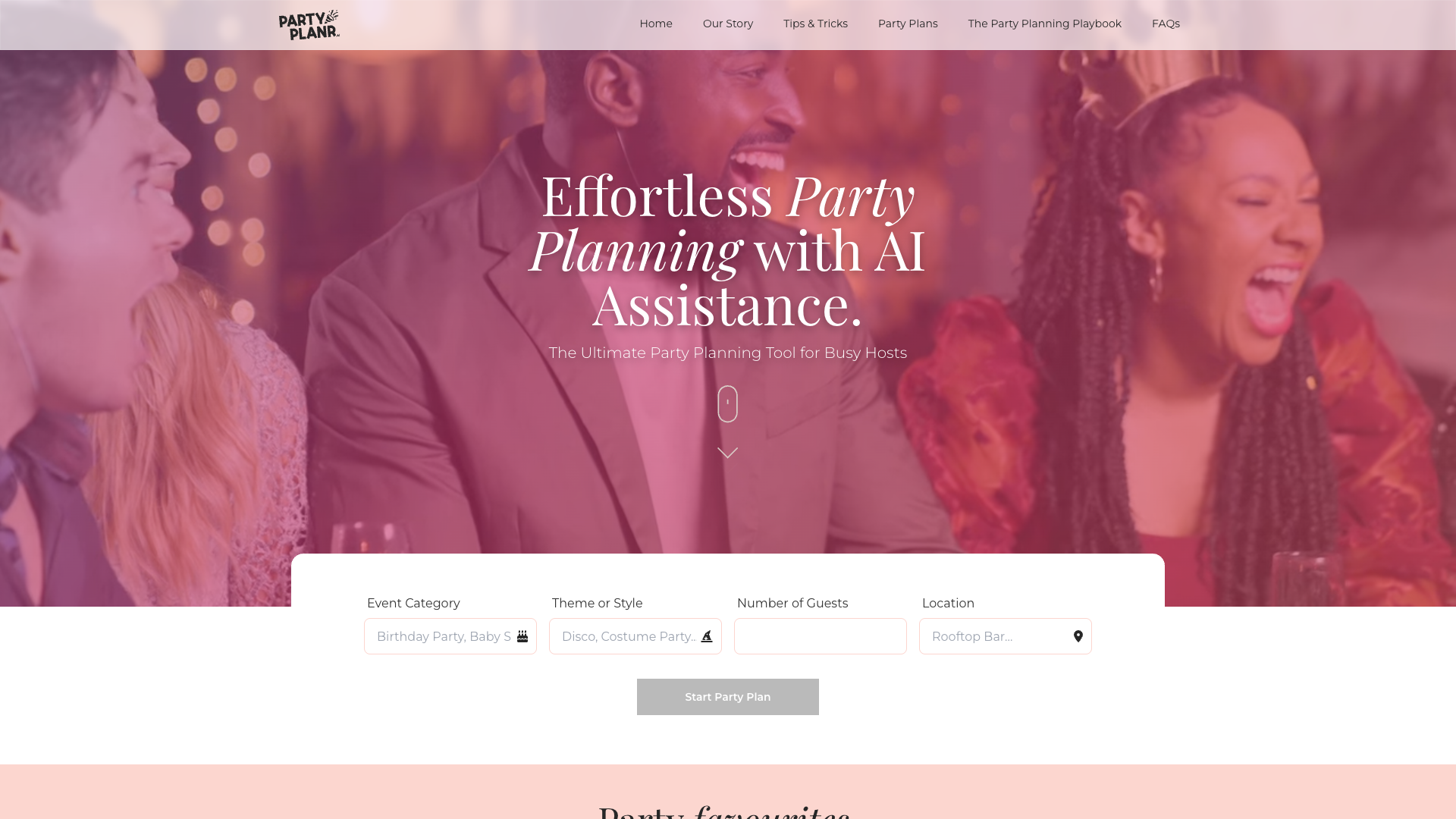 PartyPlanr - AI Life Assistant Tool
