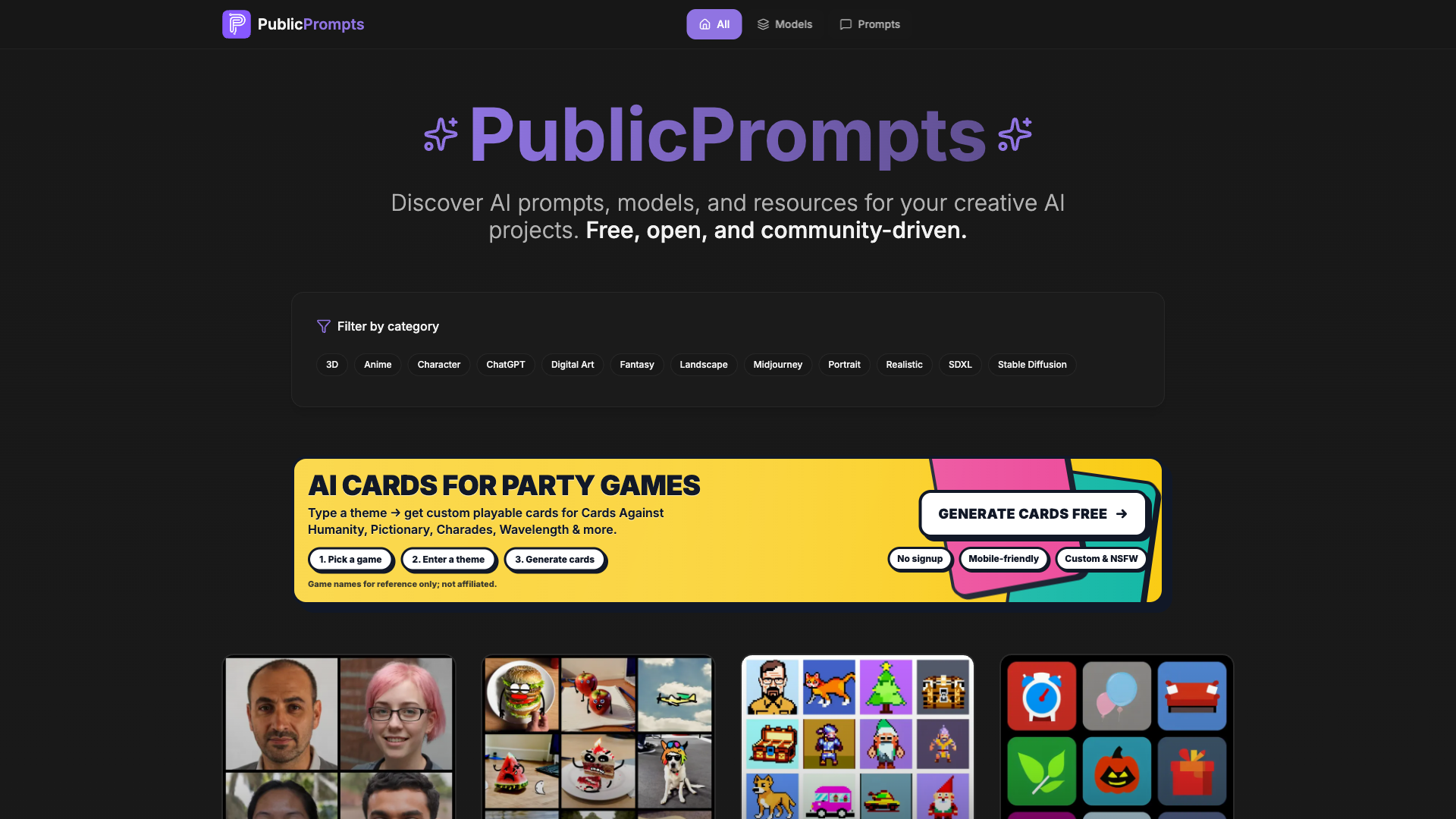 Public Prompts - AI Prompt Guides Tool