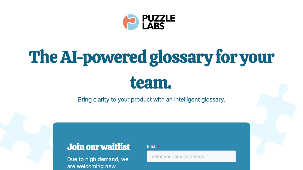 Puzzle - AI Writing Assistant Tool