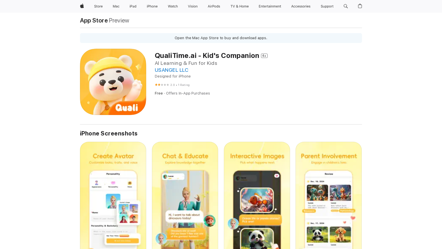 QualiTime.ai - Kid's Companion