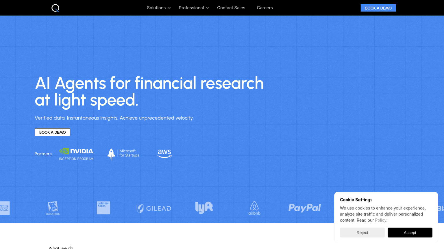Quantera.ai (buildspace s5)