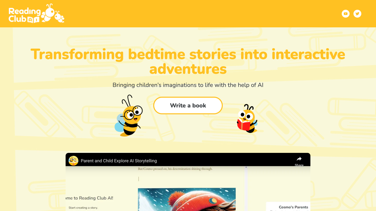 Readingclub - AI Stories Generation Tool