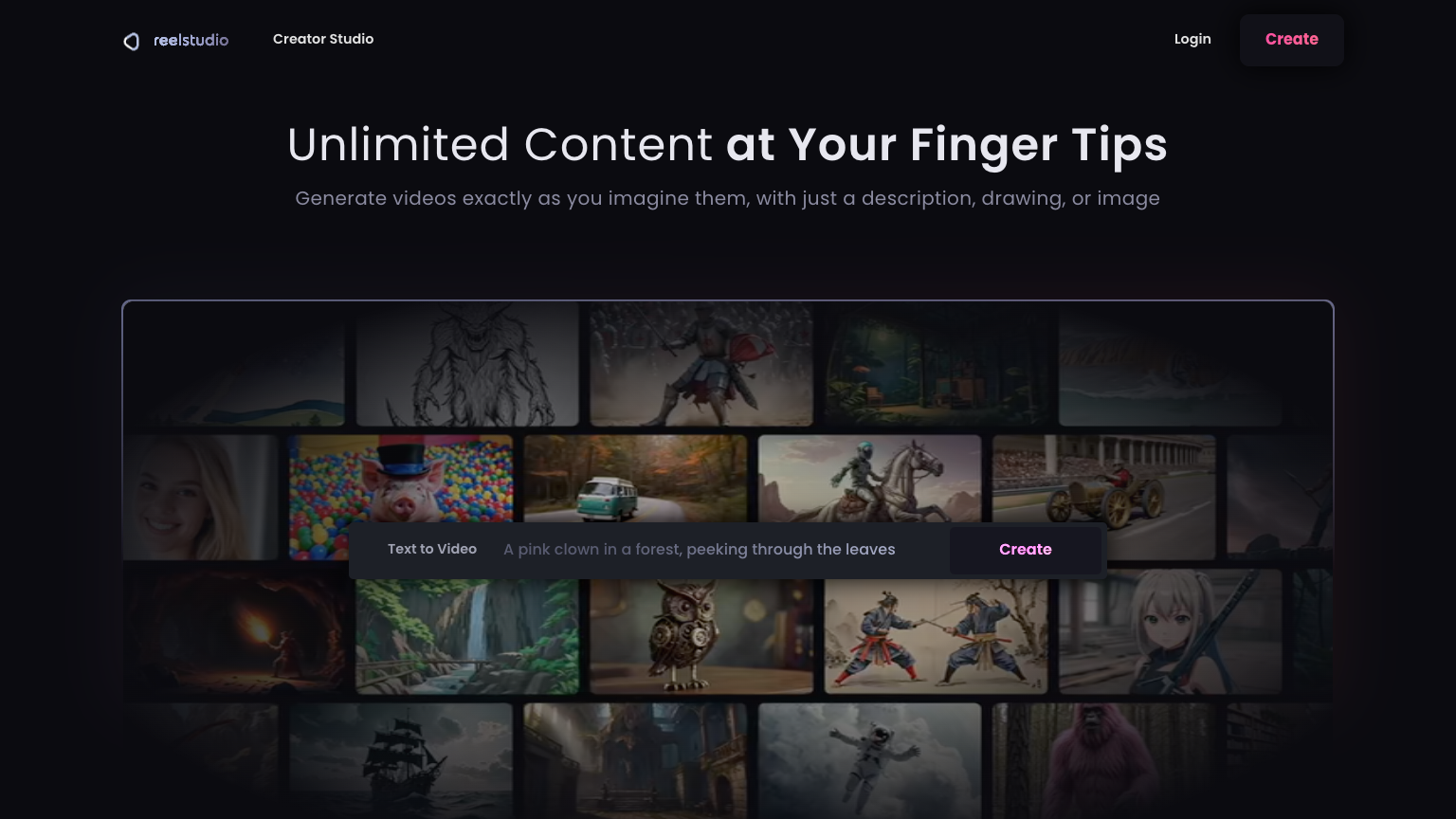 Reel Studio - AI Video Generation Tool