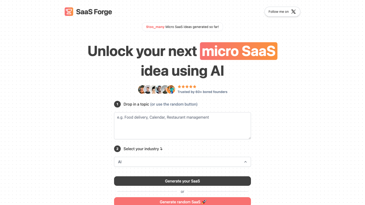 Saas forge Saas forge