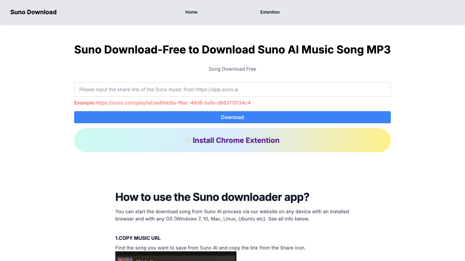 Suno download