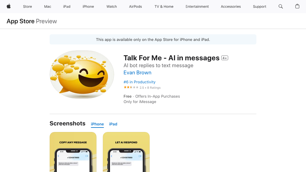 Talk For Me - AI Assistant Tool