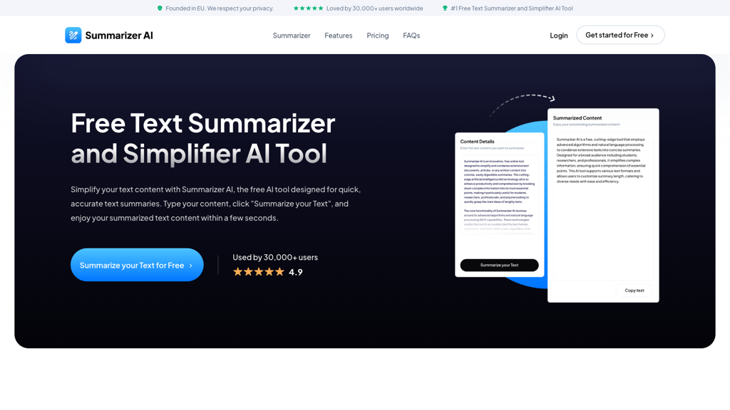 Text Summarizer Ai