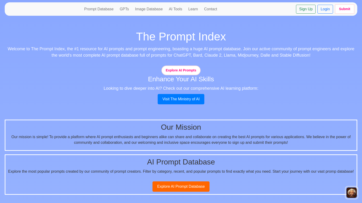 The Prompt Index
