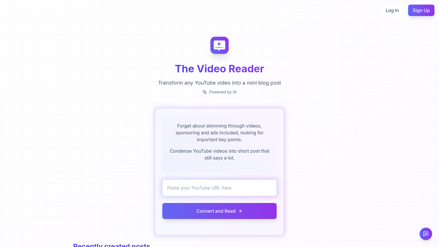 The Video Reader