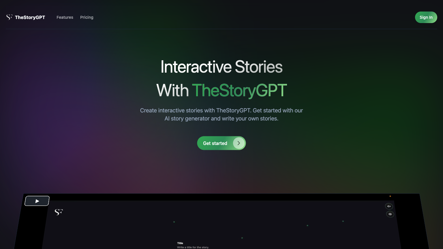 Thestorygpt