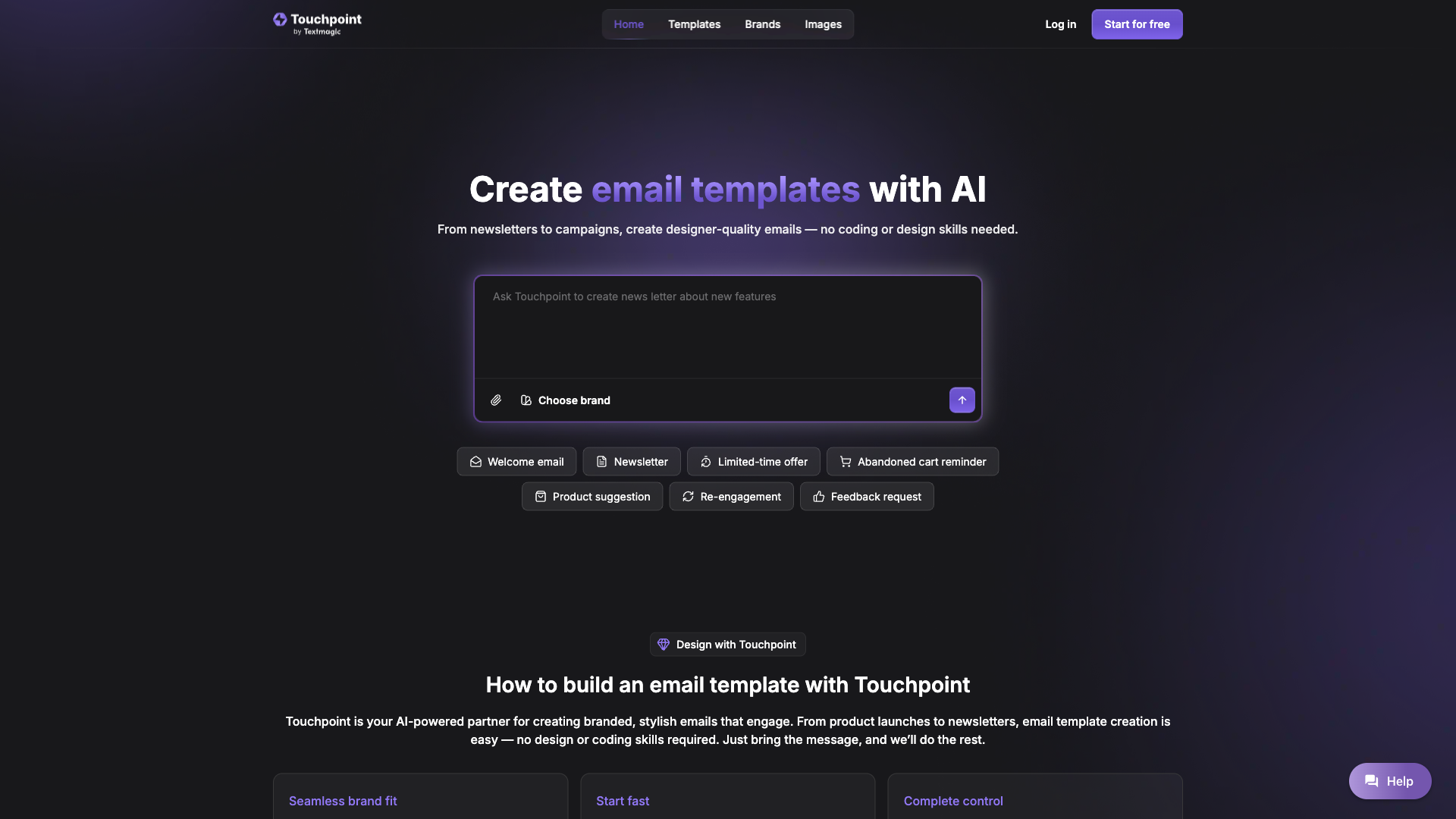 Touchpoint - AI Email Tool