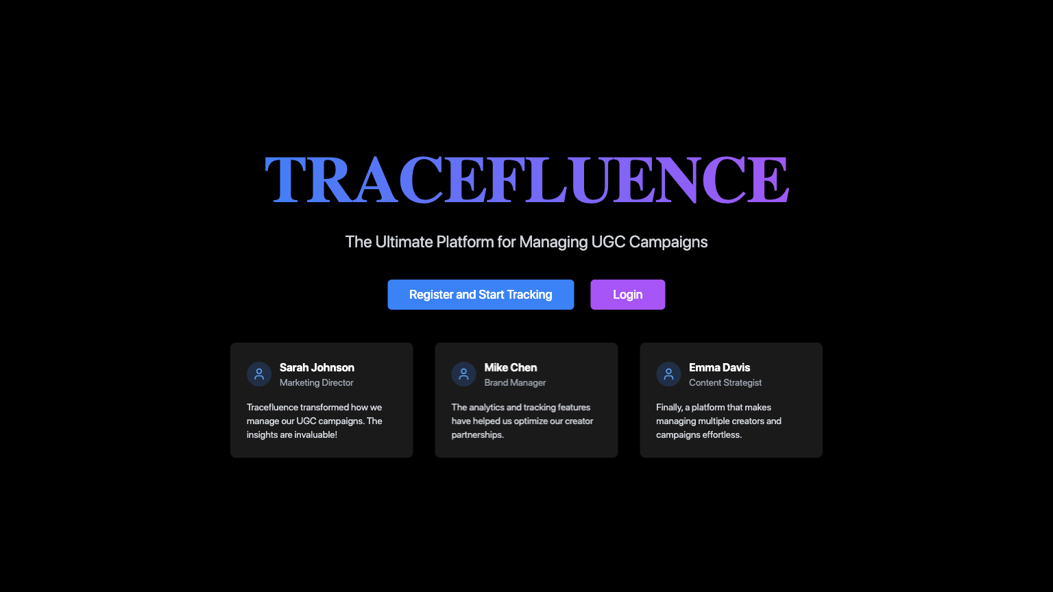 Tracefluence