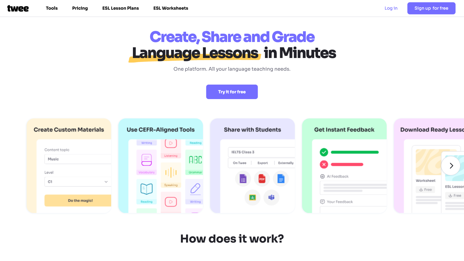 Twee - AI Language Learning Tool