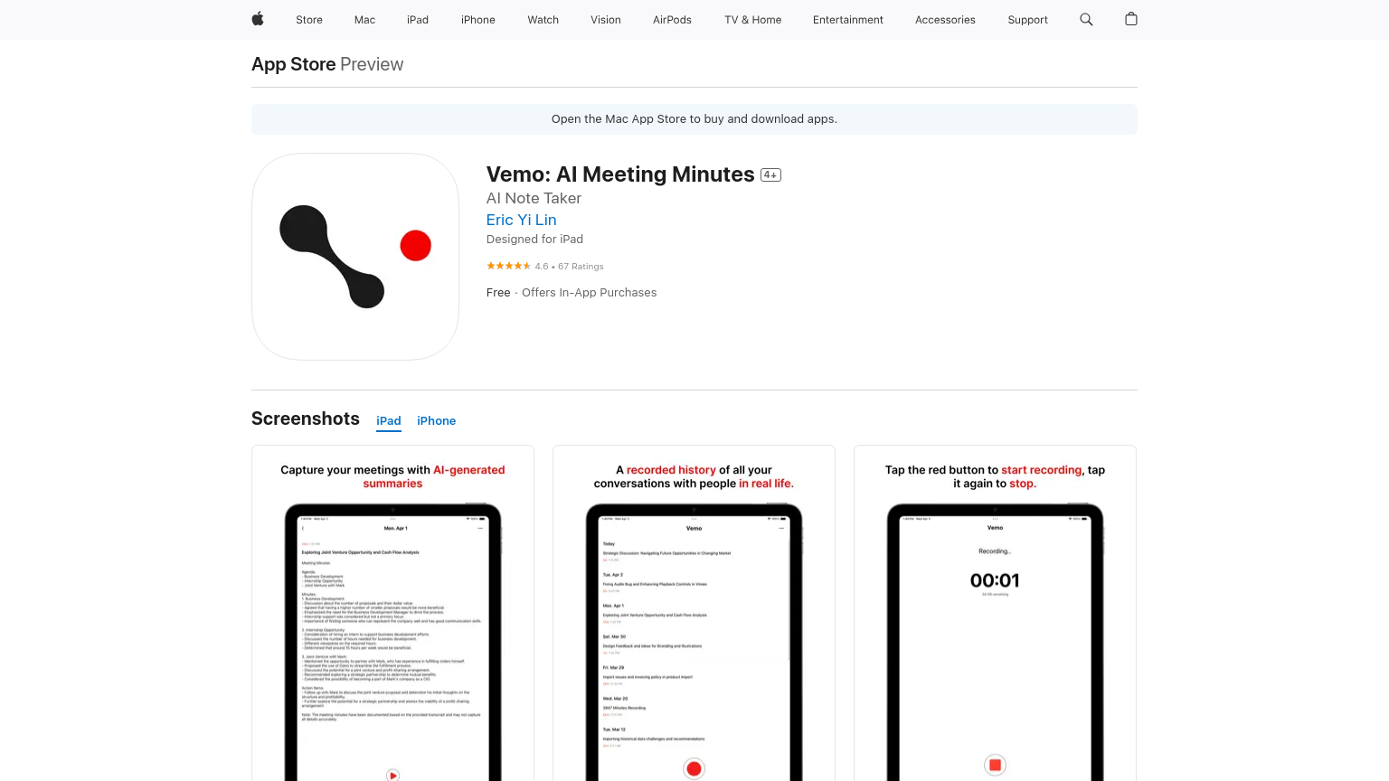 Vemo: AI Note Taker
