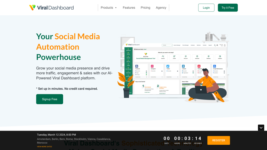 ViralDashboard: review, pricing and product details - Automation