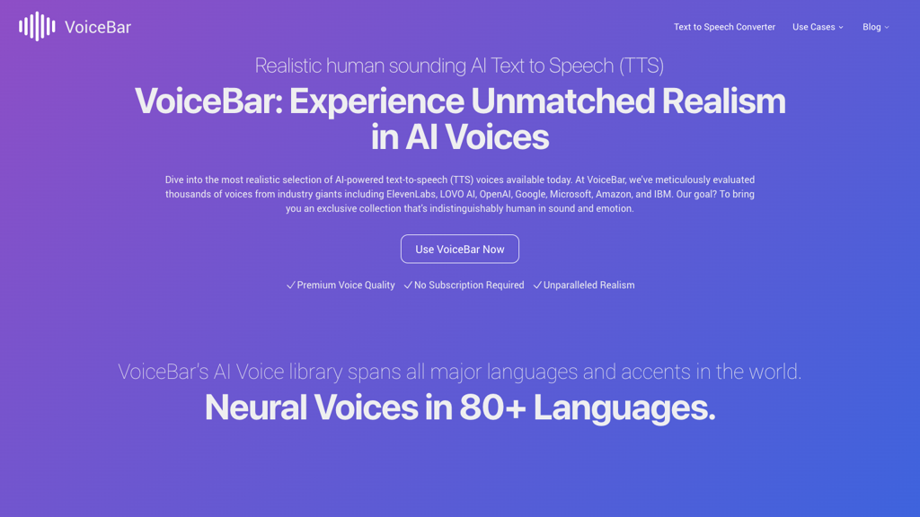 VoiceBar