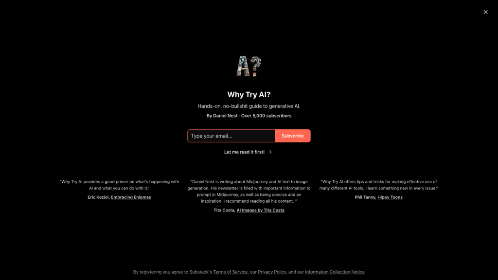 Why Try AI Why Try AI