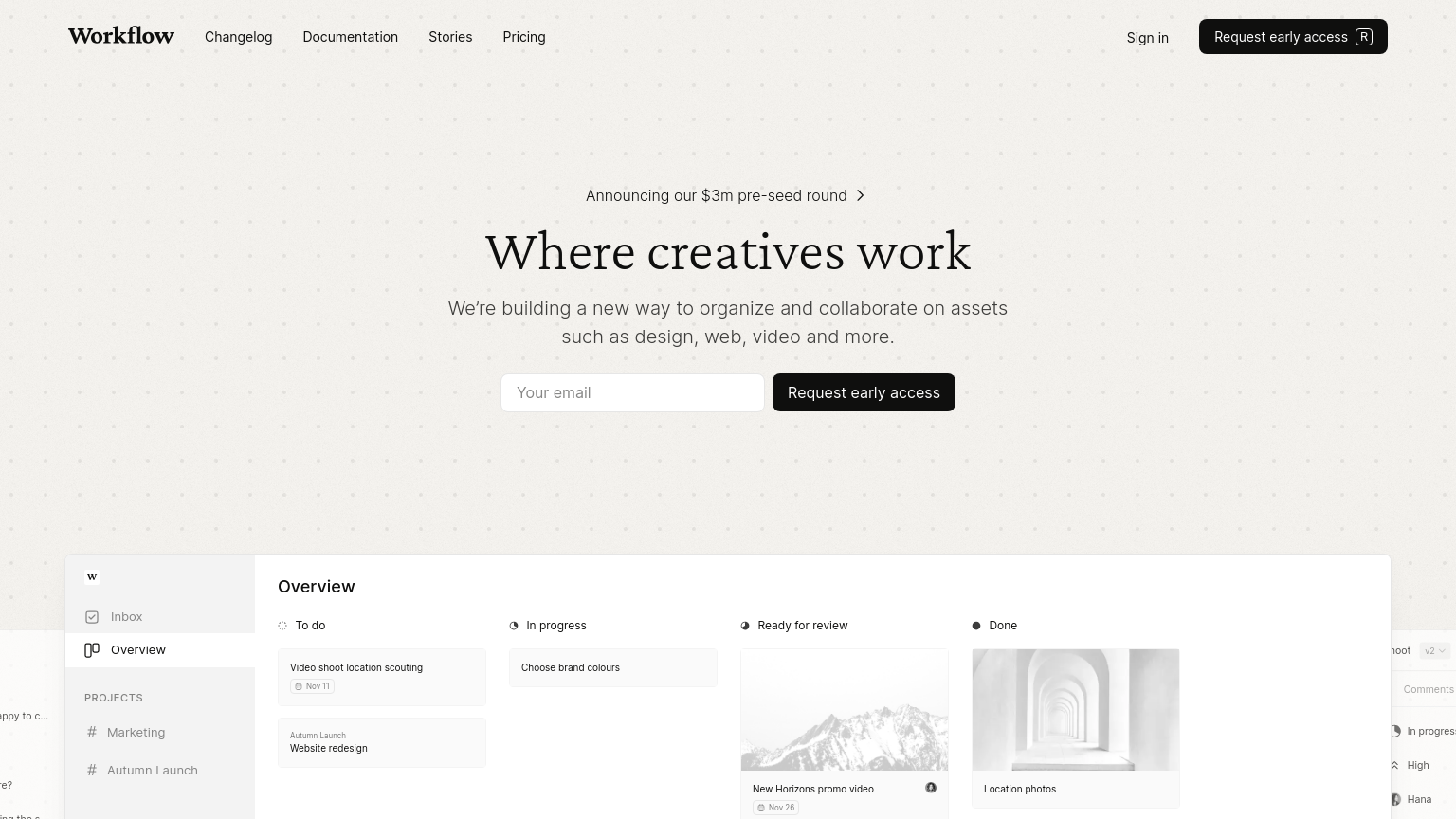 Workflow Design