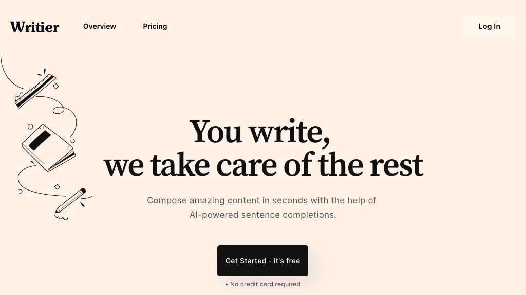 Writier: review, pricing and product details - Writing assistant