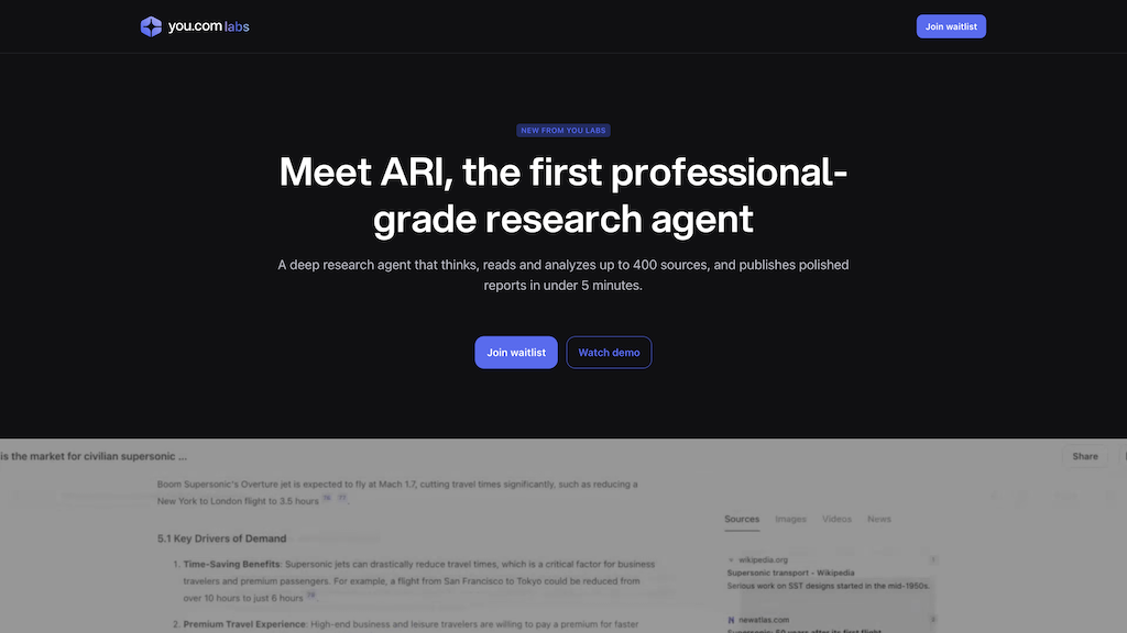 ARI - Research Agent