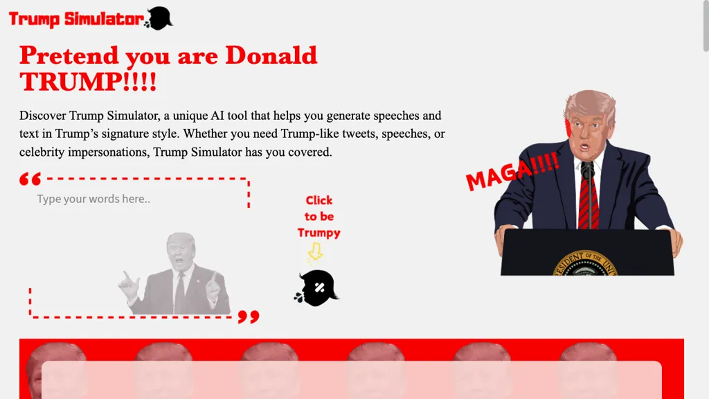 Trump Simulator