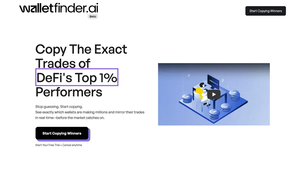 Walletfinder.ai - AI Crypto And Web3 Tool